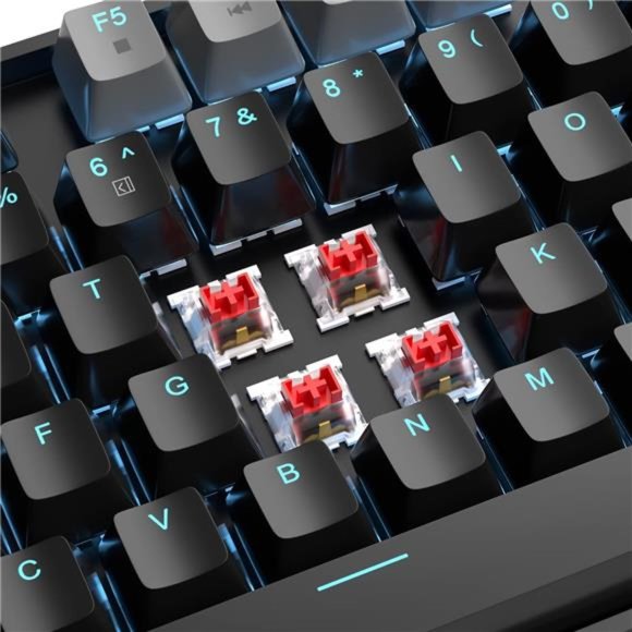 Video Games & Consoles | 75 Mechanical Gaming Keyboard With Red ...
